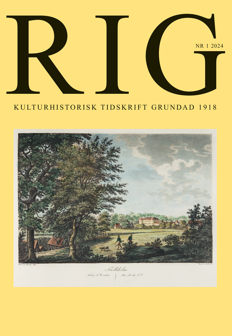 RIG 1 2024 | Kungl. Gustav Adolfs Akademien för svensk folkkultur